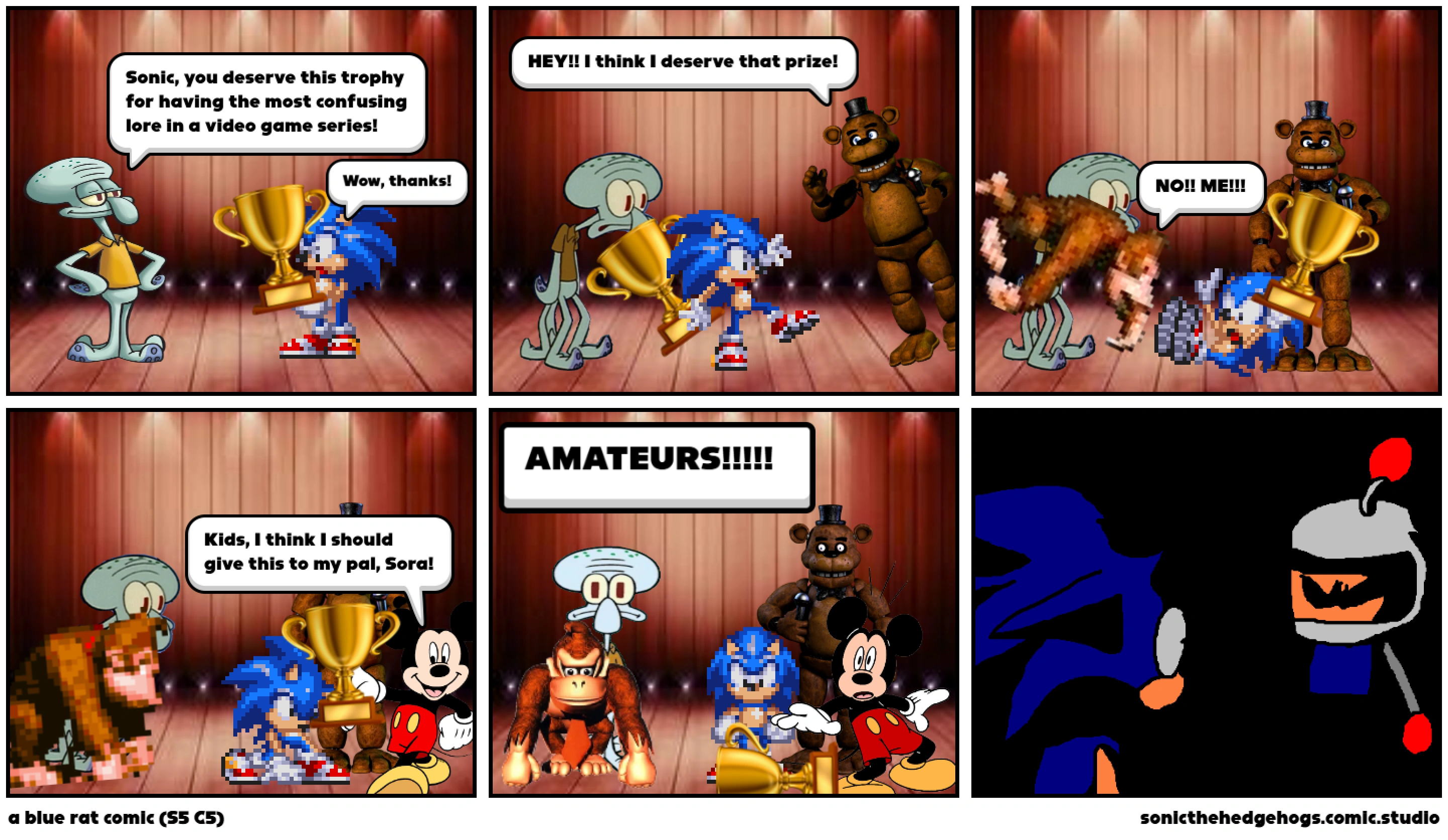 a blue rat comic #105: Who's More Confusing? | Fandom