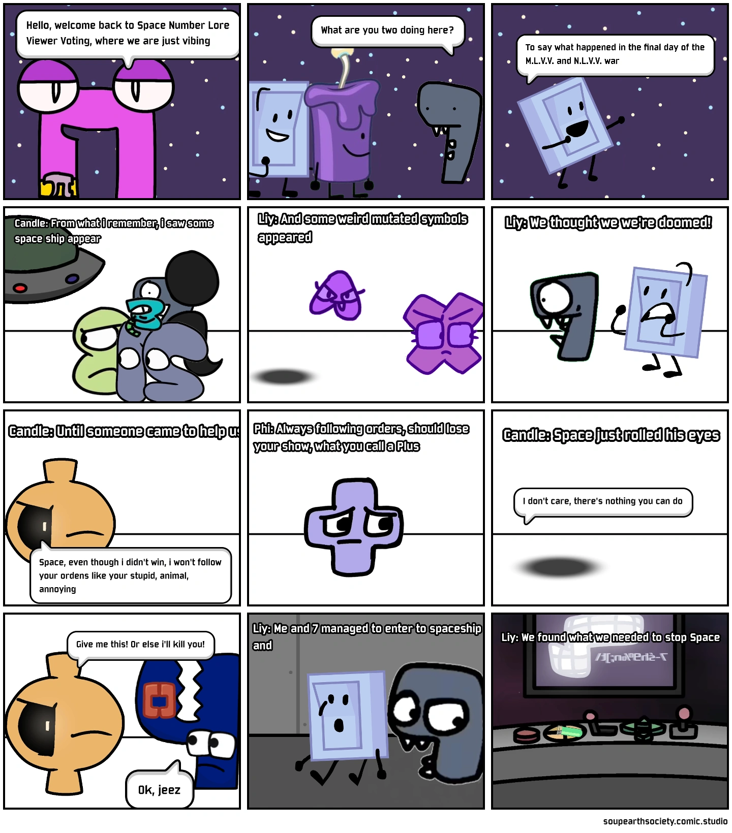 Space Number Lore Viewer Voting #29 + Greek Alphabet Lore Viewer Voting ...