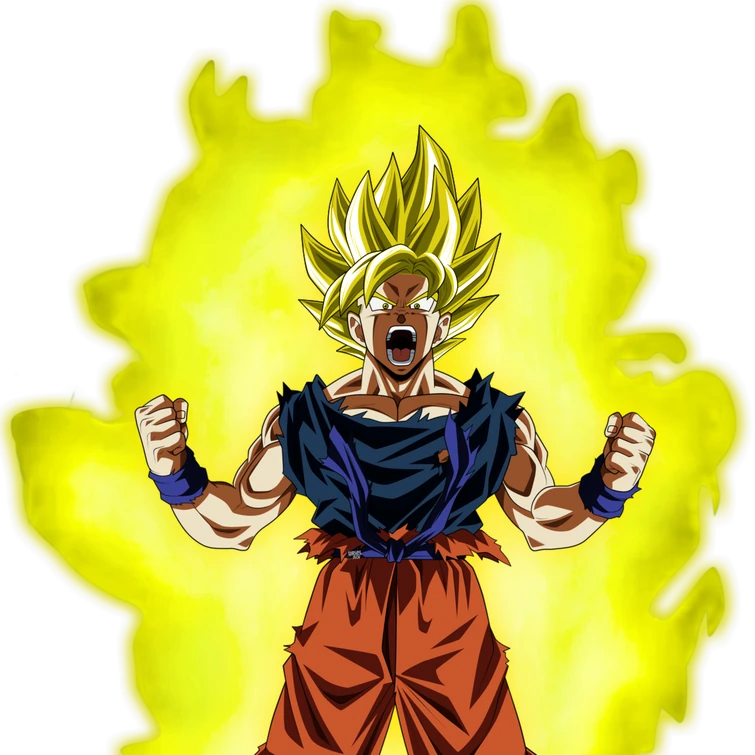 Ultra Saiyan Goku Render 2 | Fandom