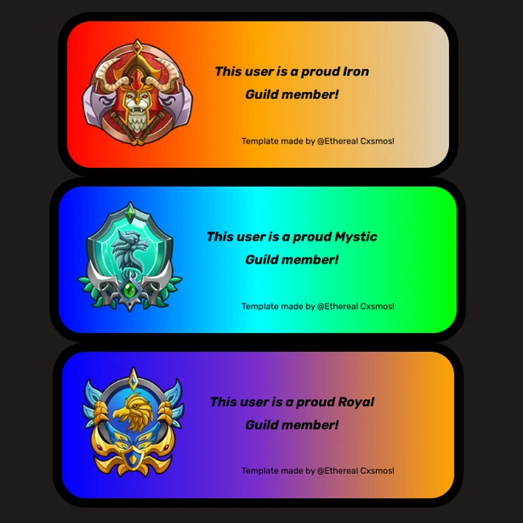 Made some profile badges! ^_^ | Fandom