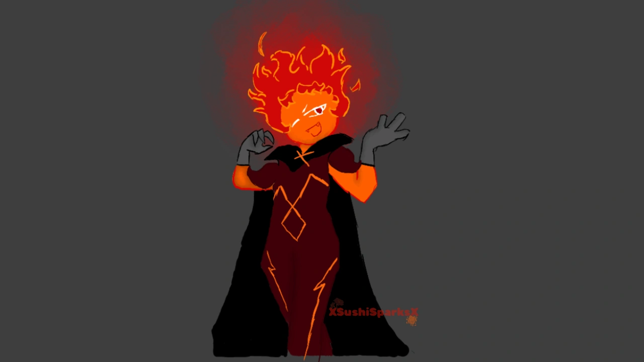 fire spirit cookie fanart | Fandom