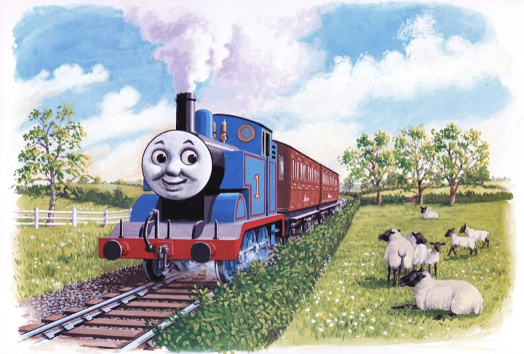 Illustrations used for merchandise and books during the 80s and 90s are ...