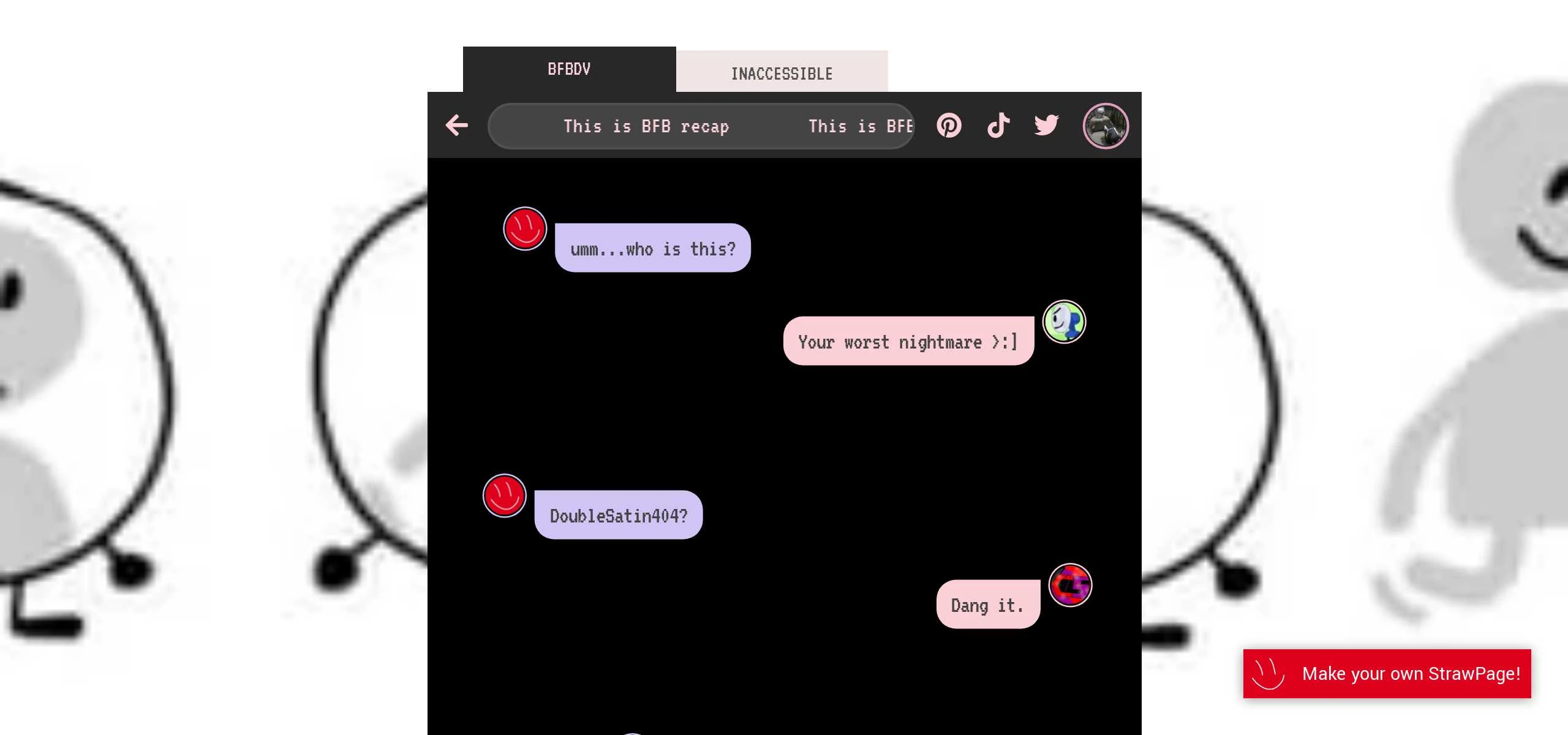 made a straw page for fun | Fandom