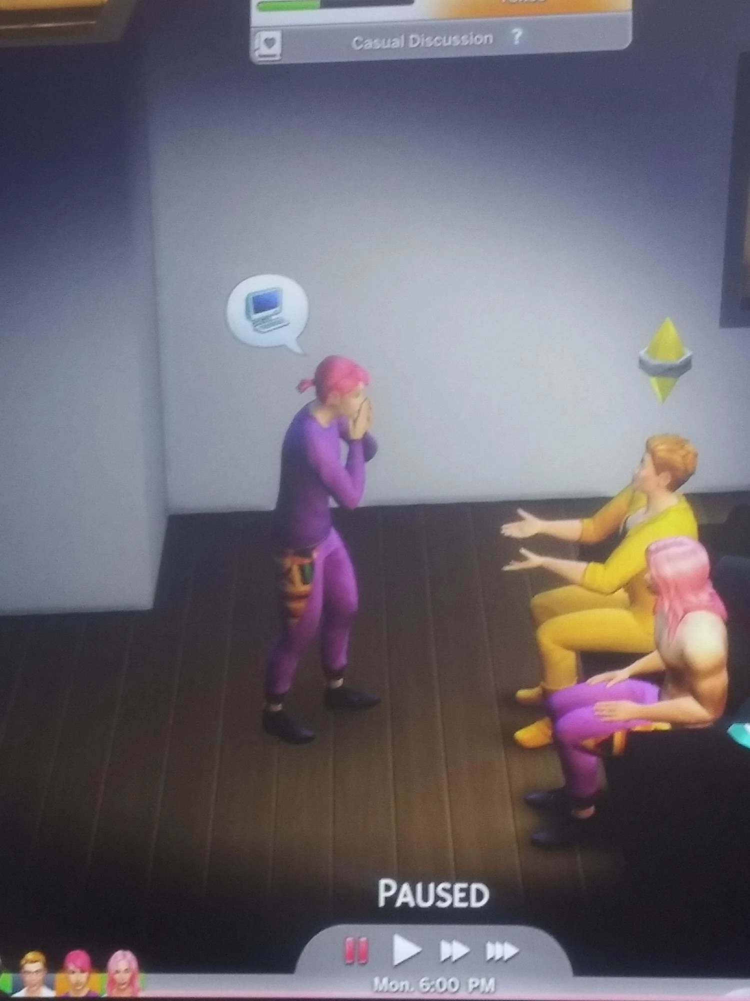 Moment from my Sims 4 JoJo villain household | Fandom