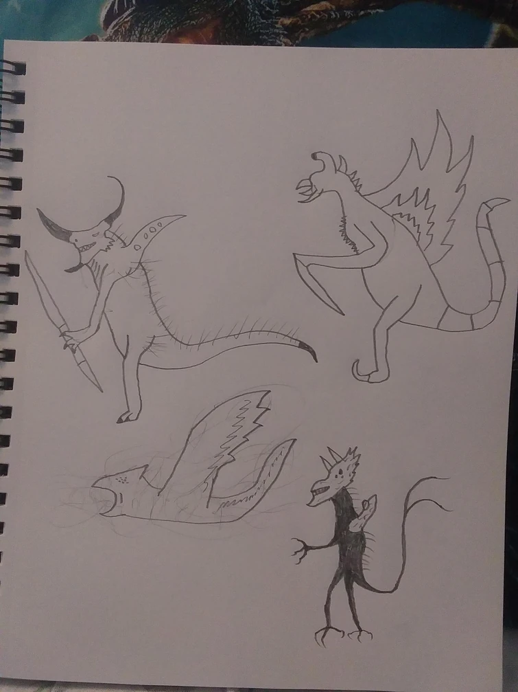 Some More HolyGoji (Horror Godzilla) Sketches | Fandom