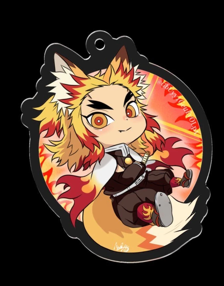 Some Fox/Cat Rengoku images | Fandom