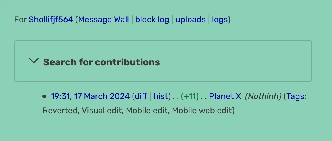 another vandal. | Fandom