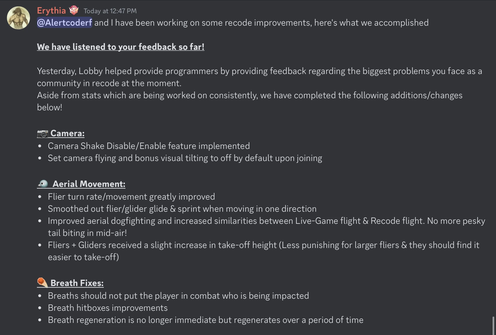 Recode improvements | Fandom