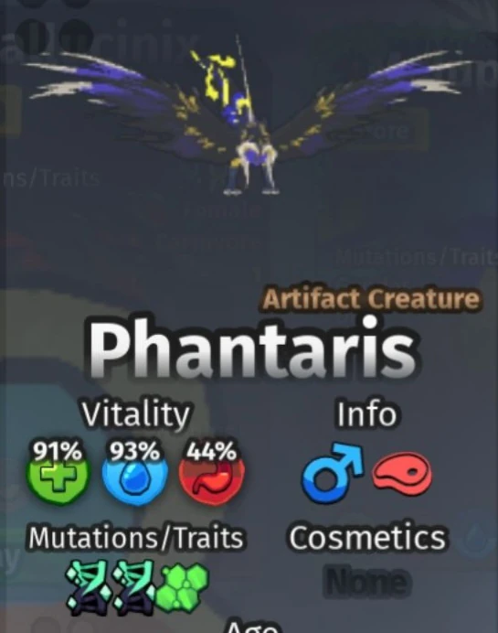 How much is a double glowtail Phantaris worth? | Fandom