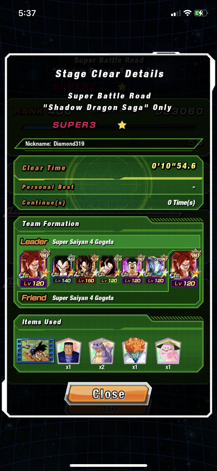 Finally beat this SBR | Fandom