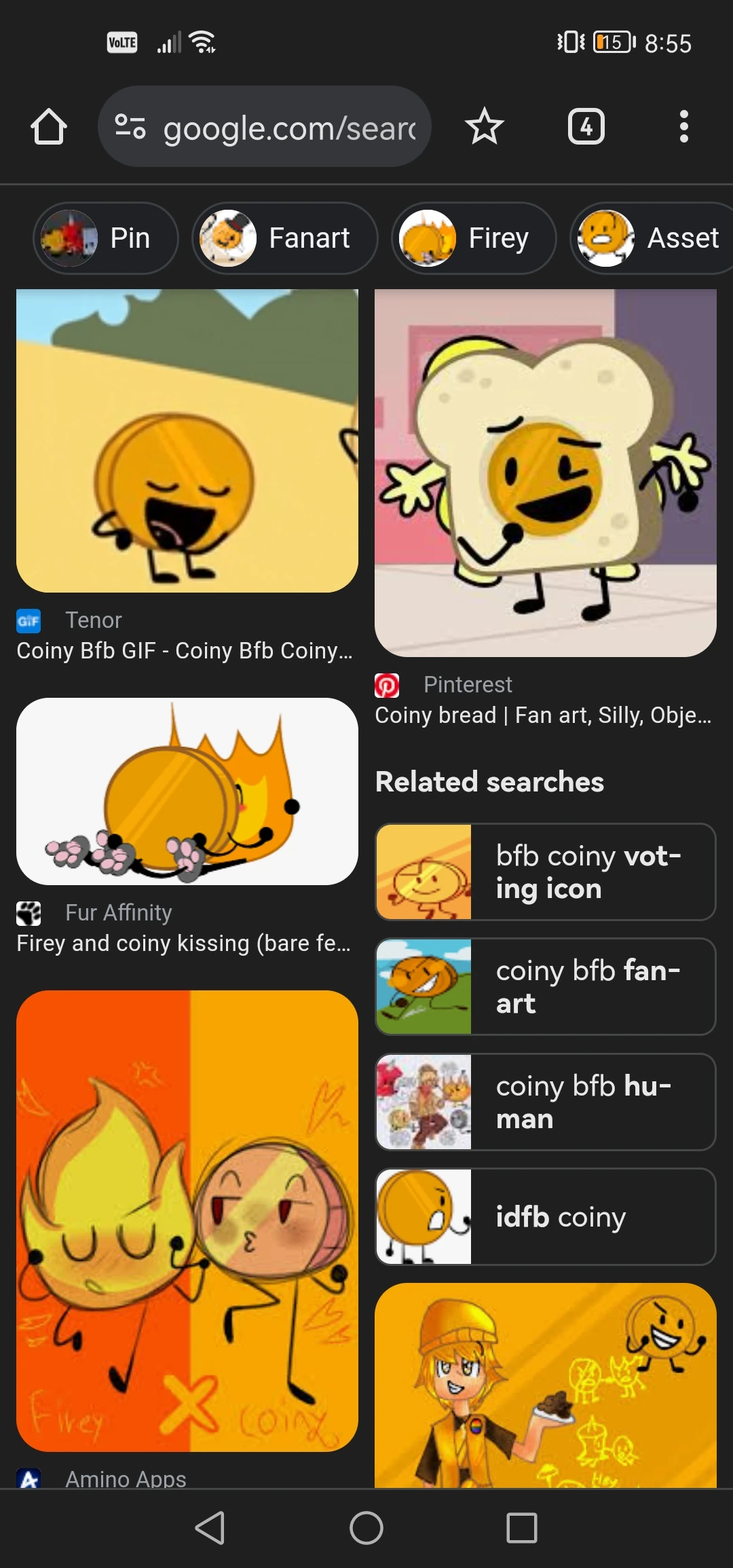 Searched "coiny bfb" and found this | Fandom