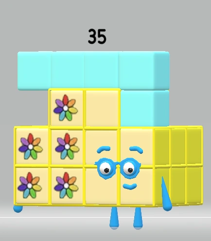 daily numberblock 35 | Fandom