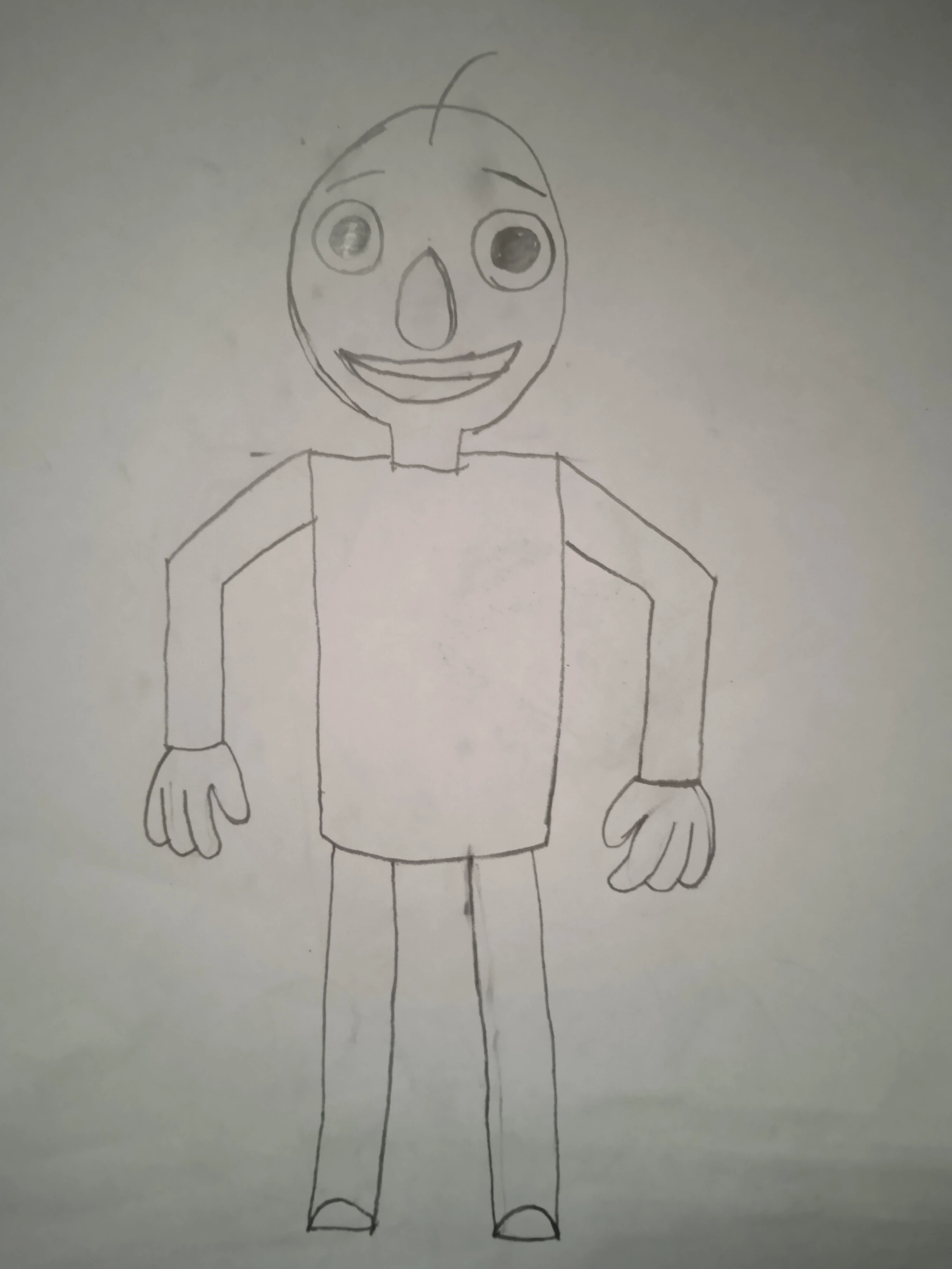 My drawing of Baldi | Fandom