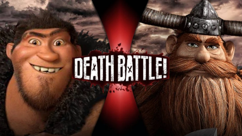 Grug Crood VS Stoick the Vast (The Croods VS How to Train Your Dragon ...