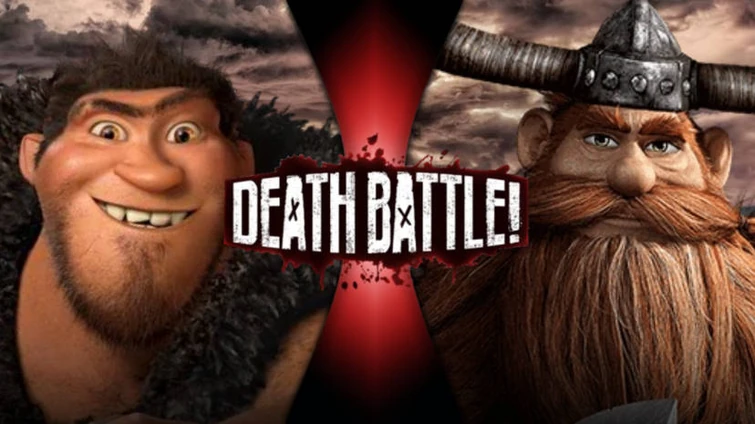 Grug Crood VS Stoick the Vast (The Croods VS How to Train Your Dragon ...