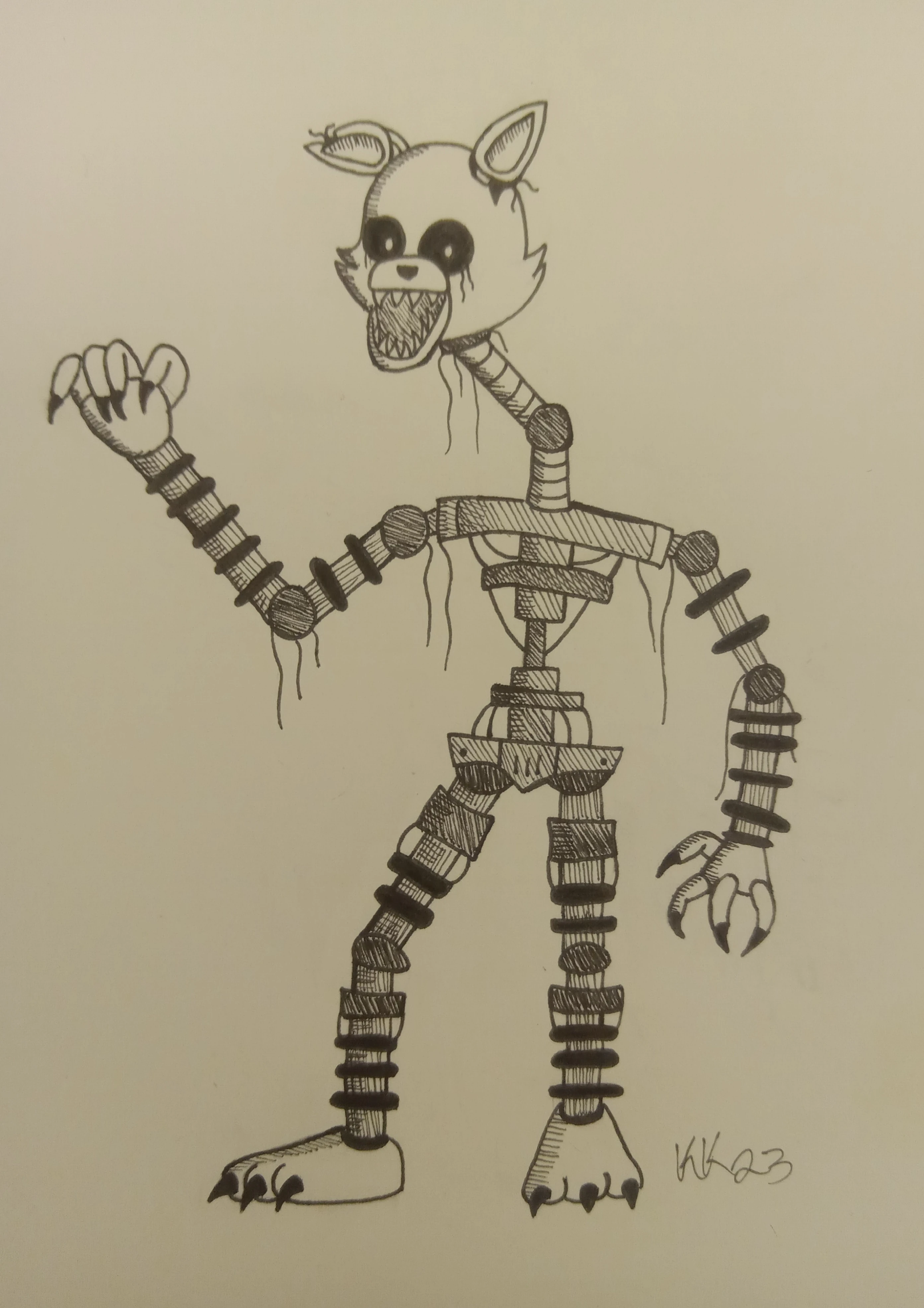 Redrawing my Old Fnaf Art 2 | Fandom