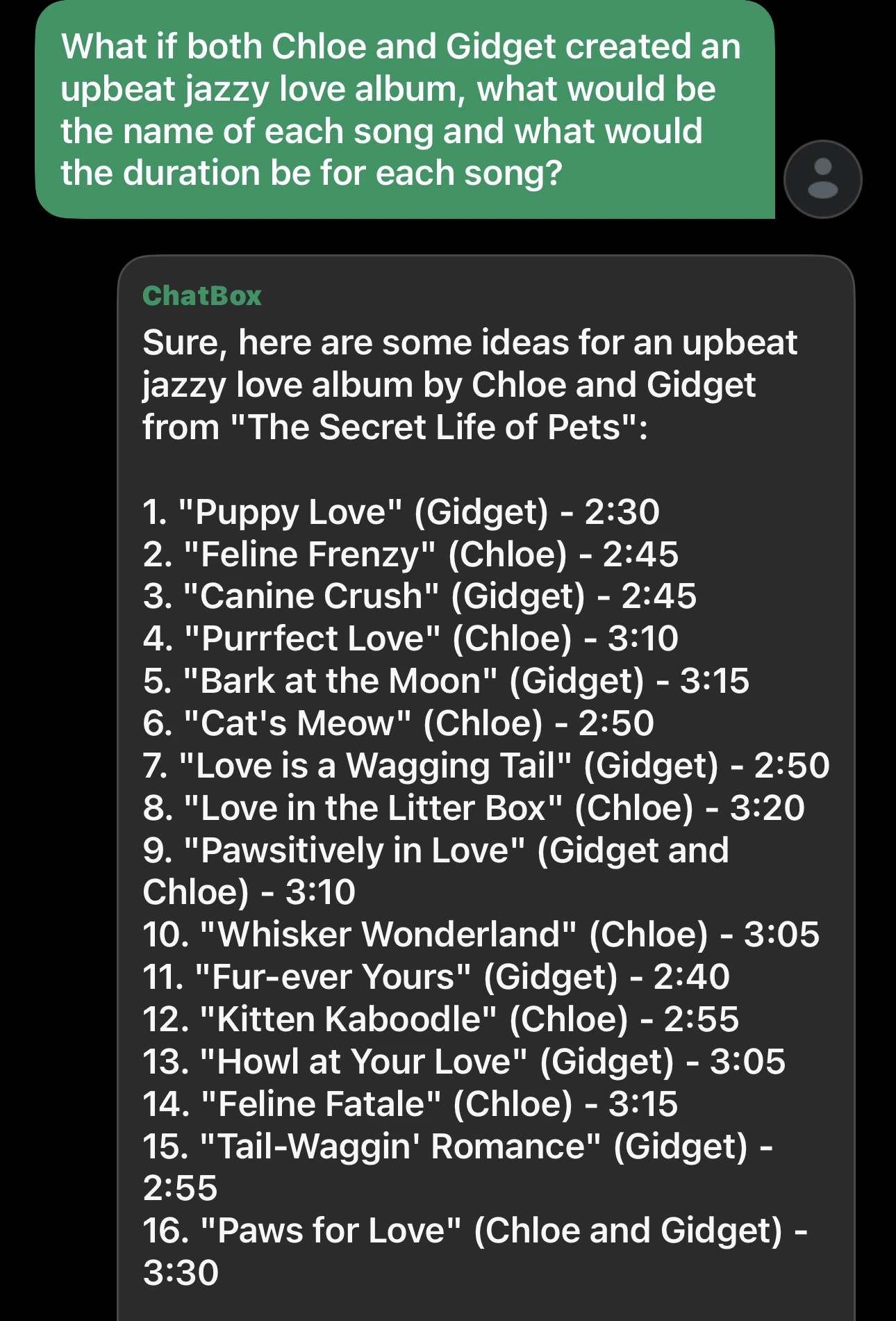 Chloe and Gidget | Fandom