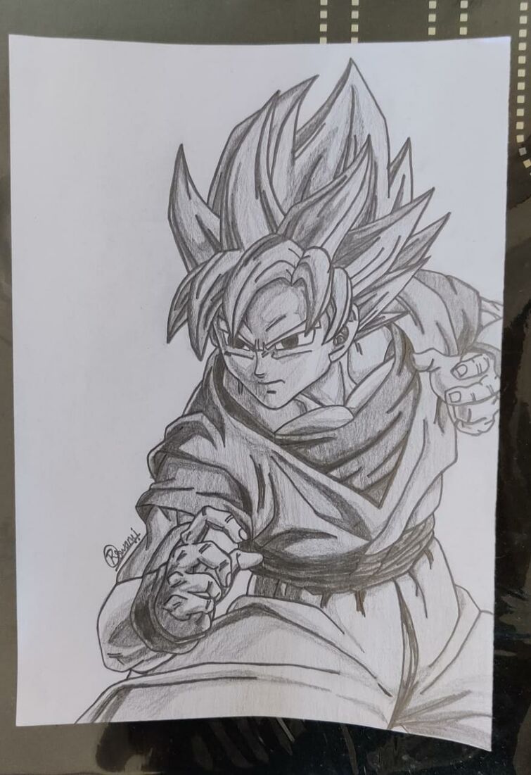 New Goku Drawing! | Fandom