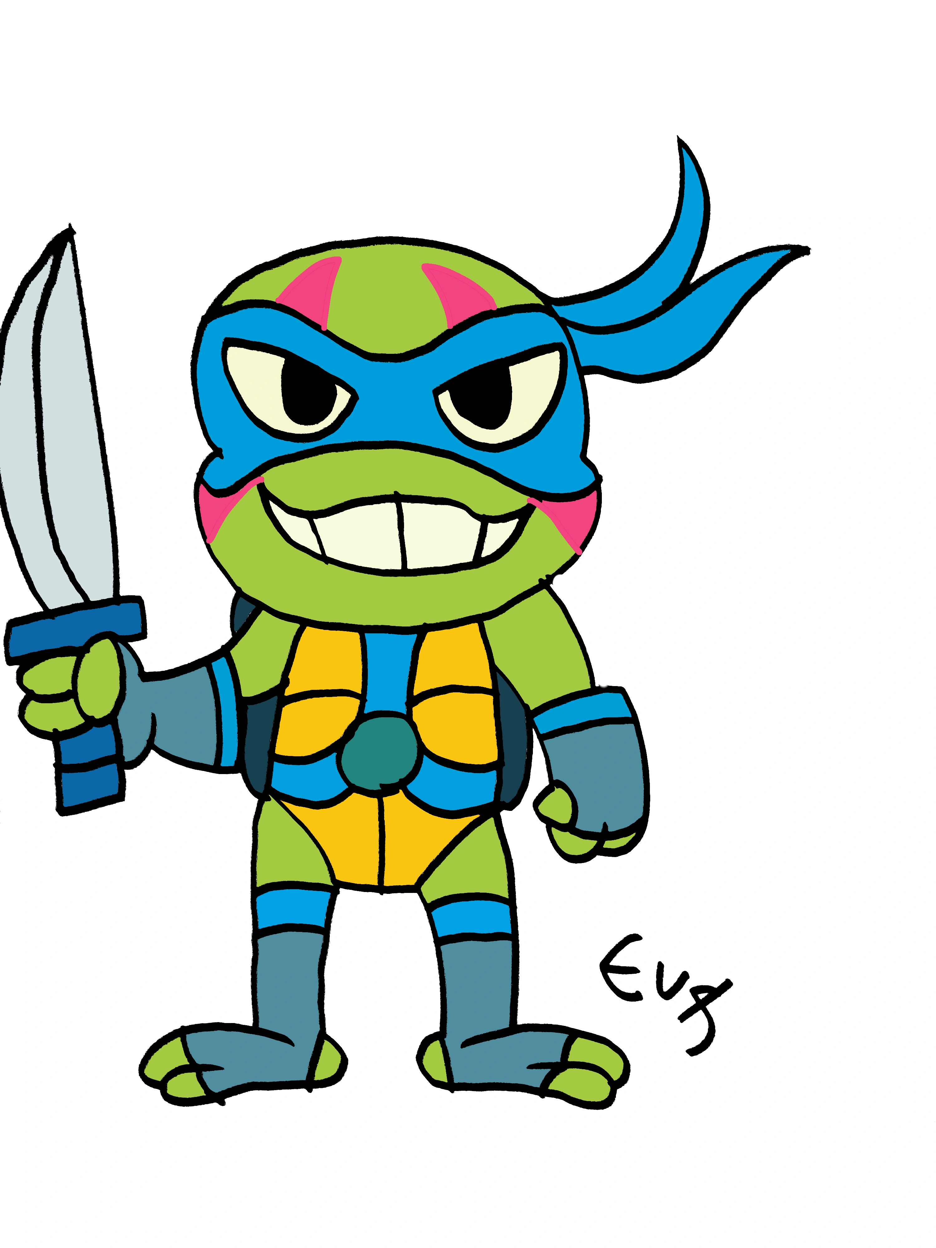 My drawing of Leonardo | Fandom