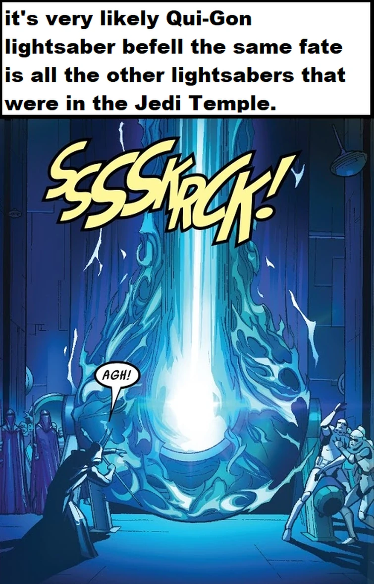 The theory that Obi-Wan had qui-gon's lightsaber in his possession has ...