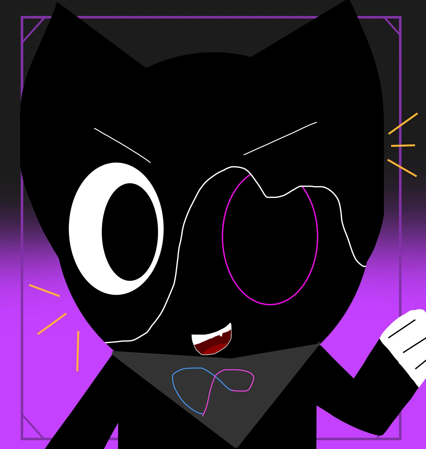 Cartoon Cat Neon (Blood and Power) plus BAP fandom | Fandom