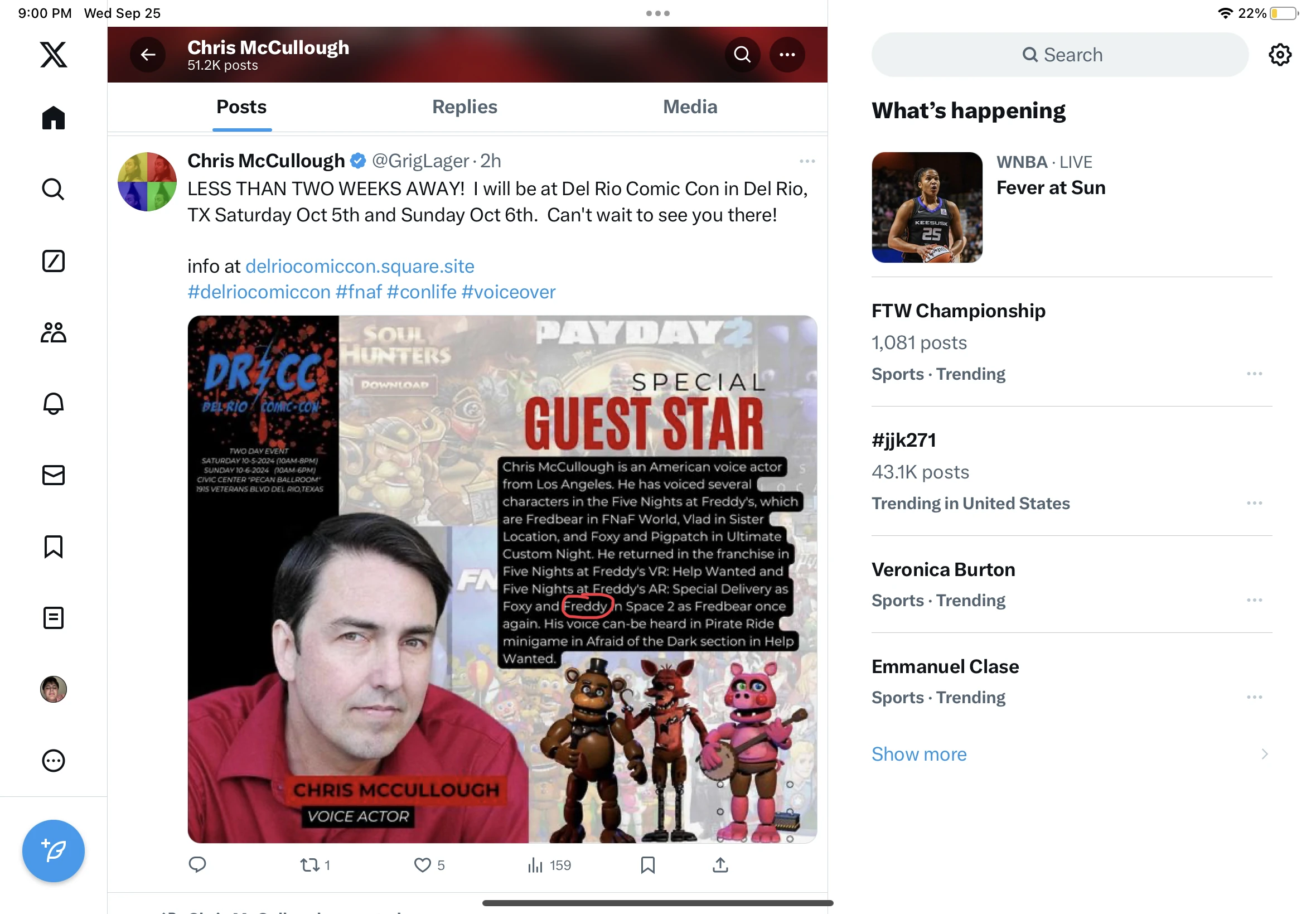 Welp according to this tweet Christopher McCullough is the voice of ...