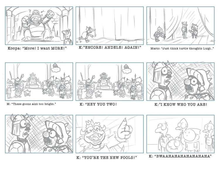 Super Mario Bros (2022) - Leaked Storyboard | Fandom