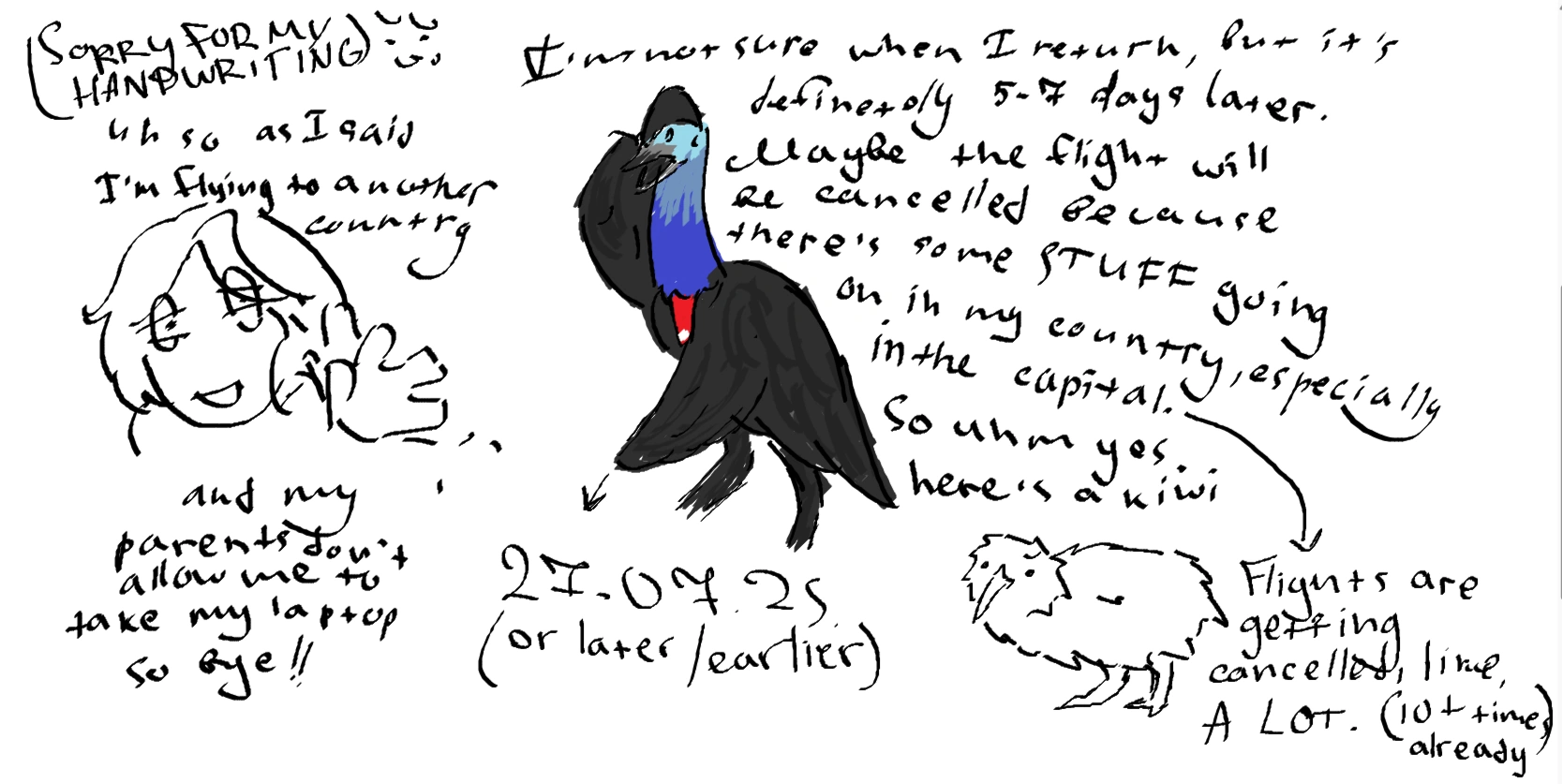 absolutely useless information about why i'm leaving for a bit | Fandom