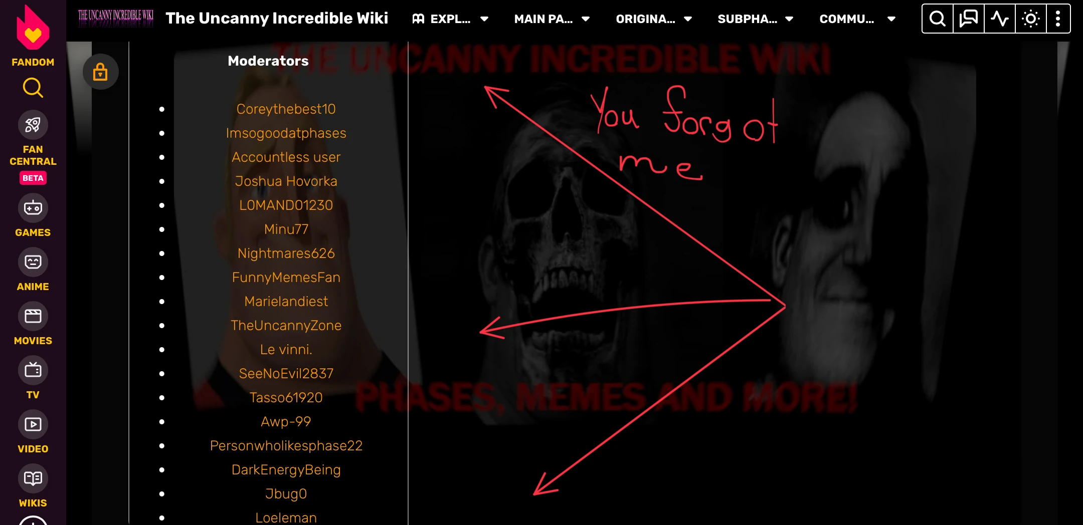 you forgot me | Fandom