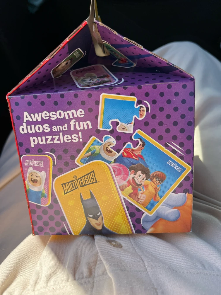 I got the multiversus happy meal box! | Fandom
