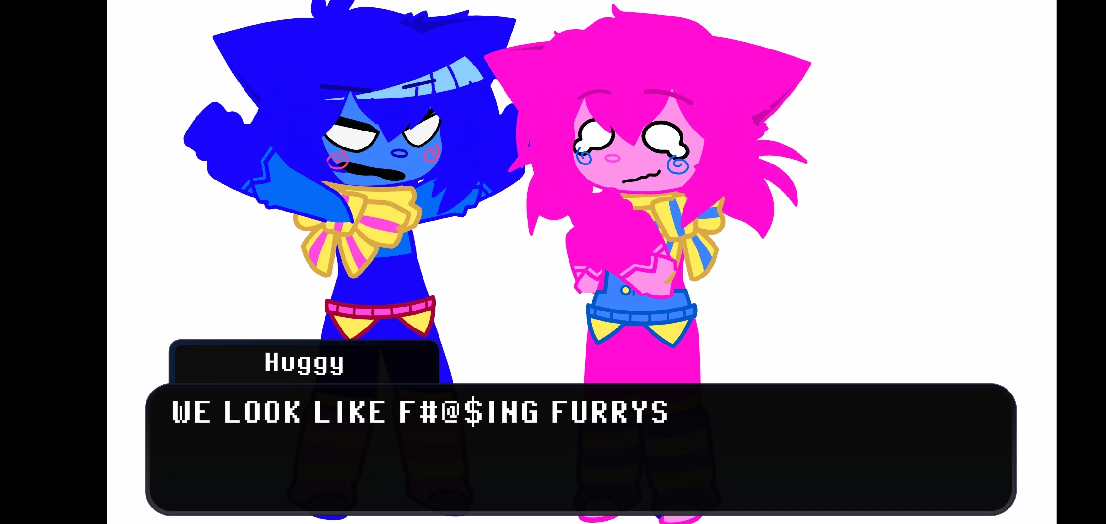 Huggy & Kissy Redesign! | Fandom