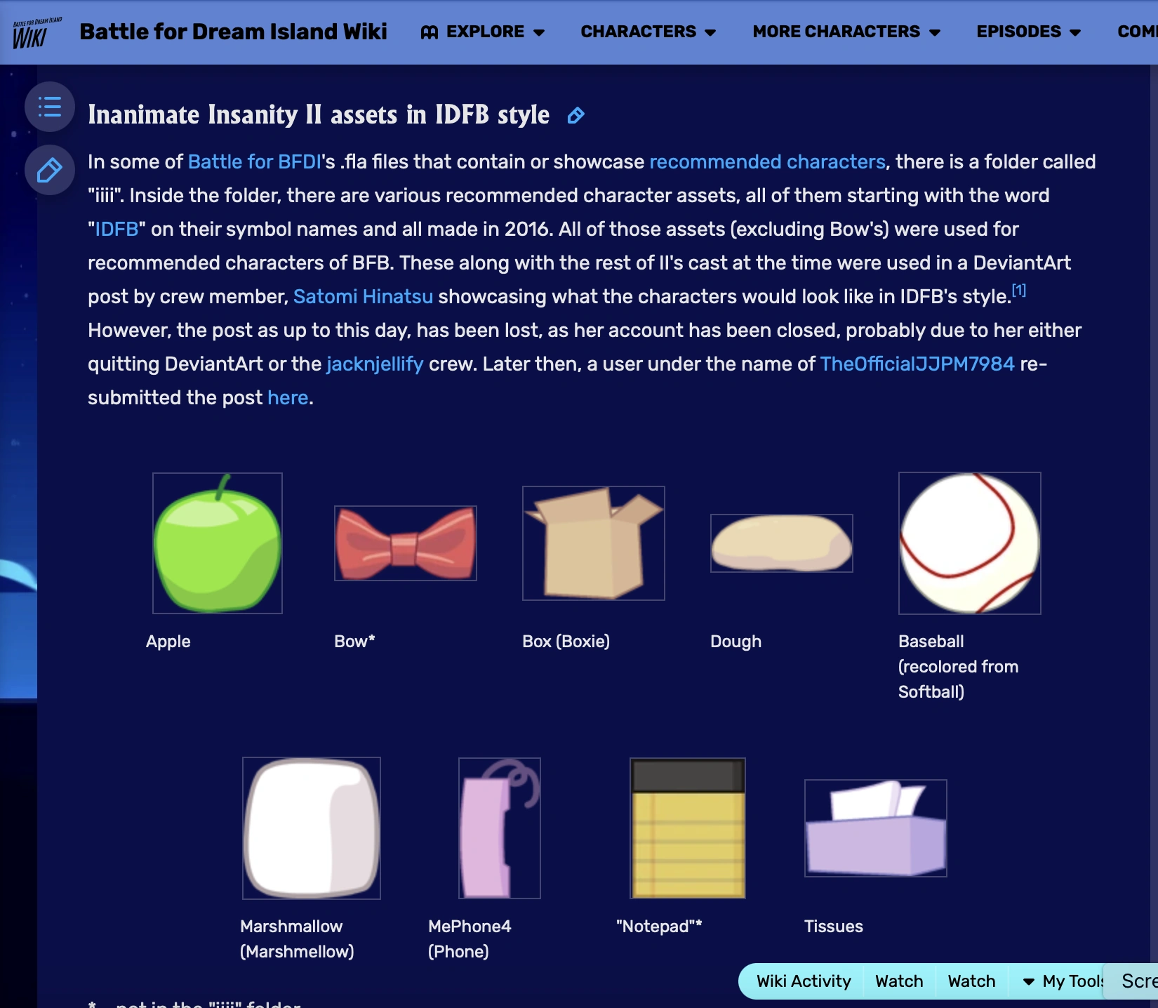 Found this on the BFDI wiki | Fandom