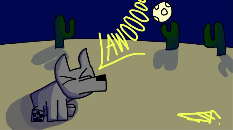 The wolf from dead rails in my style | Fandom