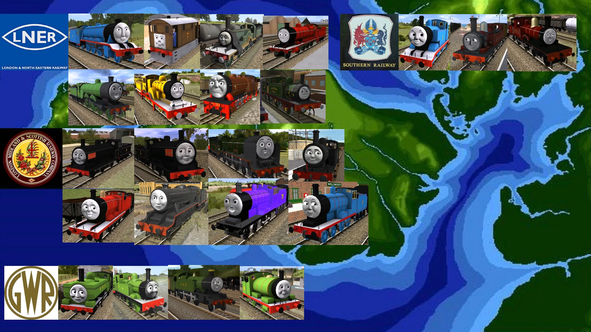 Stories of Sodor Big 4 Retake | Fandom