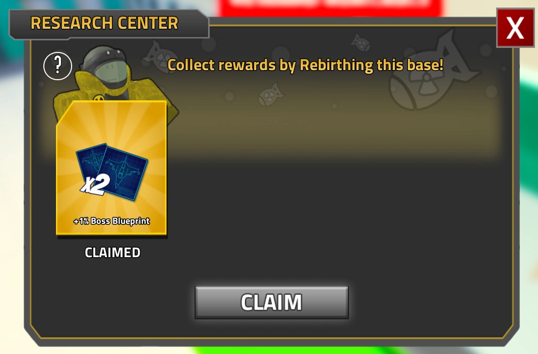 finally claimed all nuke base research center rebirth rewards | Fandom
