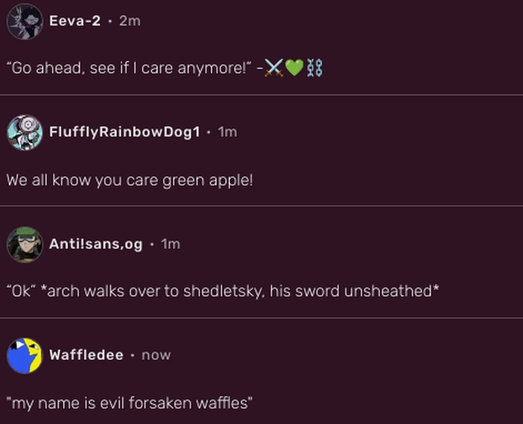 My name is evil forsaken waffles | Fandom