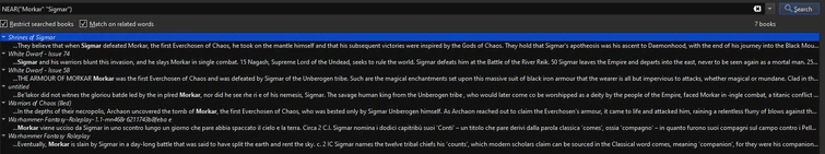 Calling all Lore-Experts! Does anyone know the source where Morkar ...