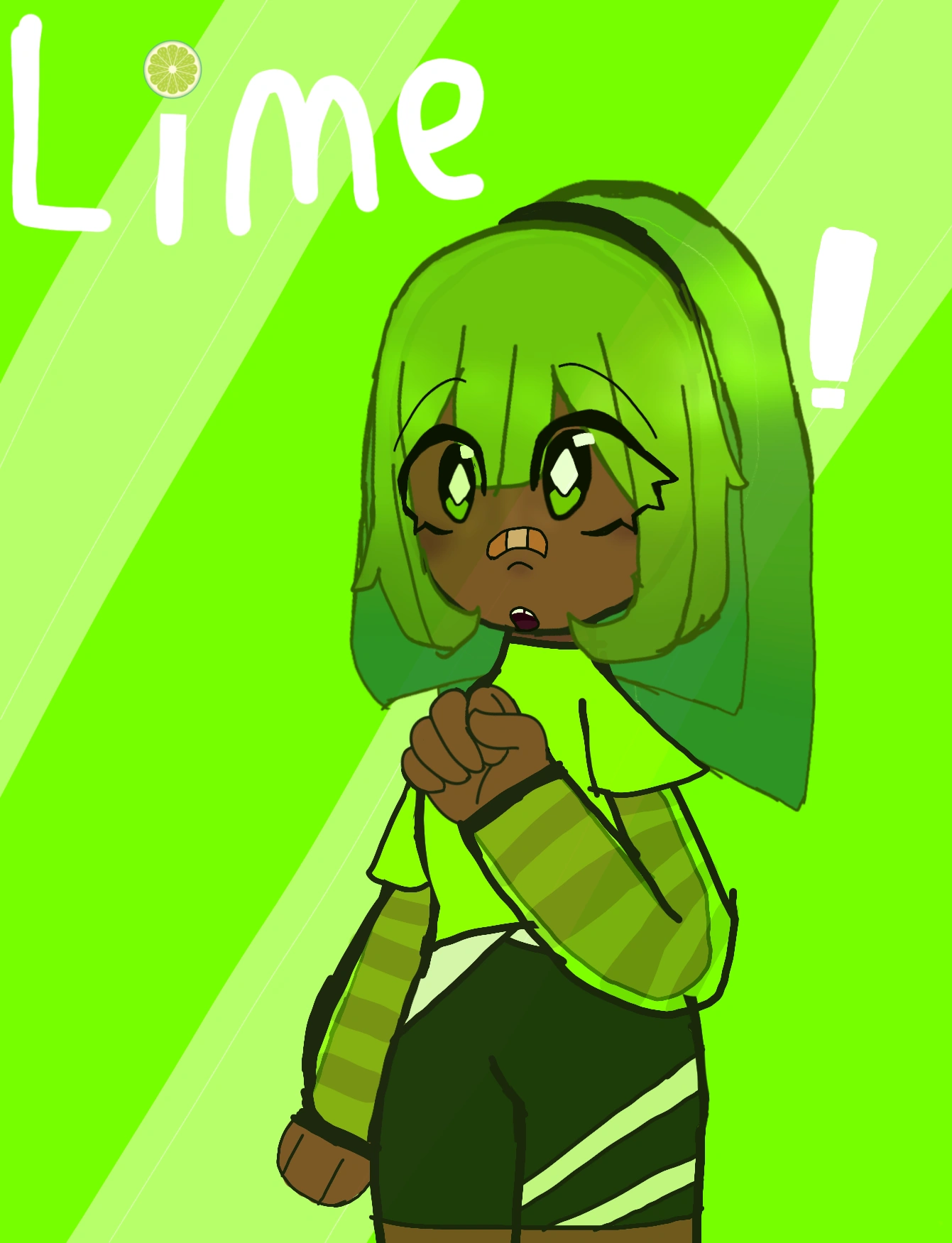 Humanized Lime | Fandom