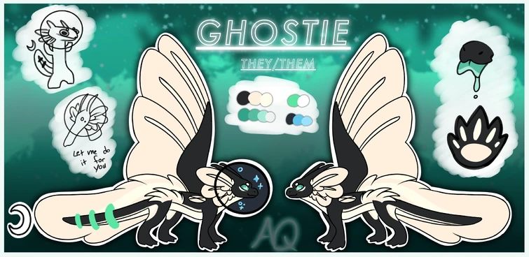 Finished Ghostie Ref Sheet! | Fandom