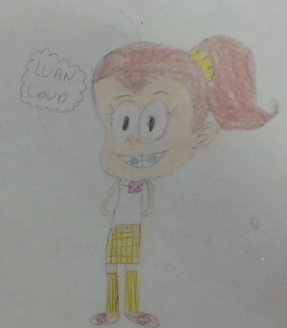 My Sketch of Luan Loud (Colored) | Fandom