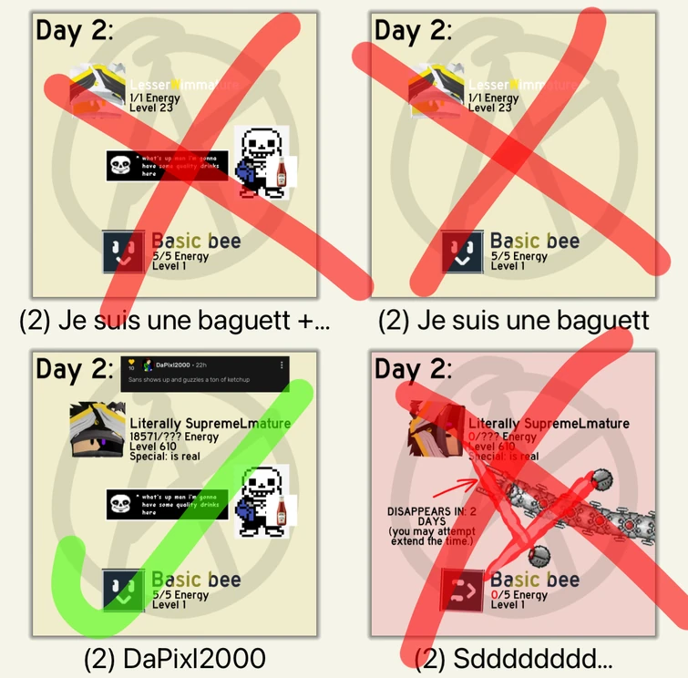 “HOLY IS THAT SANS-”, Day 2. | Fandom