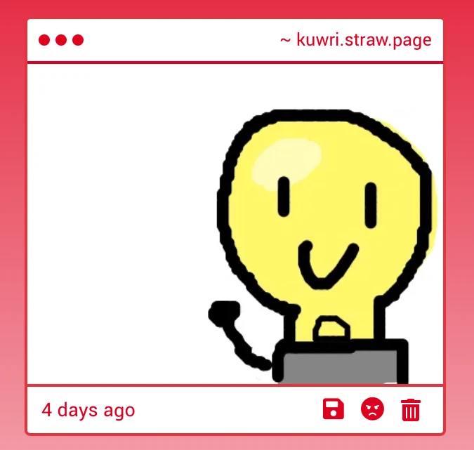Idk why but i kinda prefer when i get art on my strawpages more than ...
