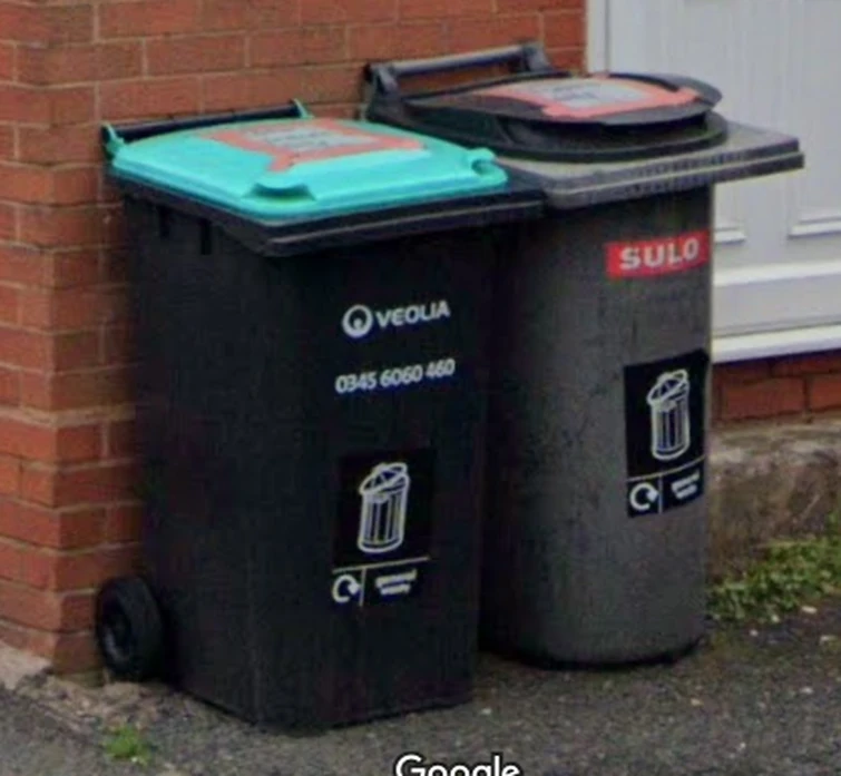 weird recycling bins from england | Fandom