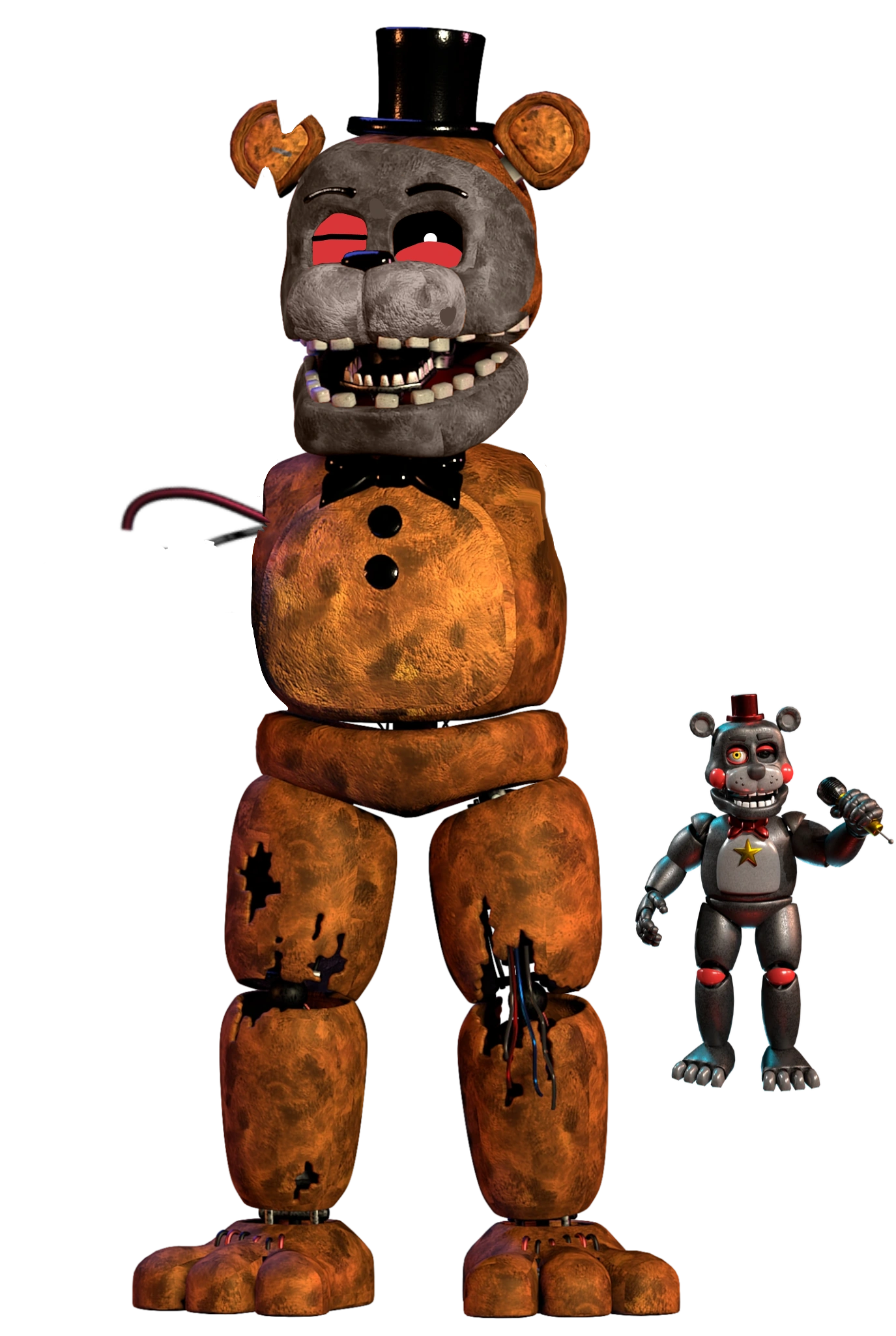Progress on Withered Lefty | Fandom