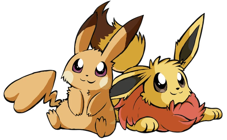 I did a color swap of Pikachu and Eevee (sorry if I posted in the wrong ...