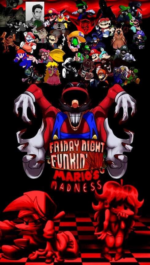 Look at this cool Mario’s Madness poster I made | Fandom