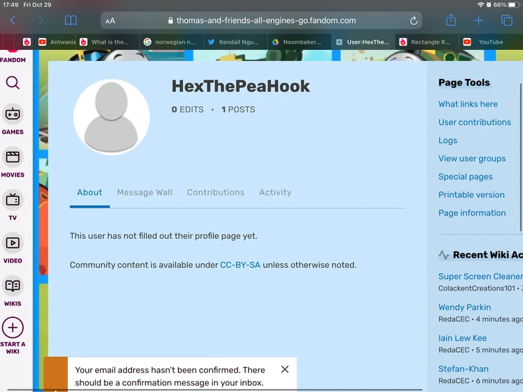USERPAGE/PAGE/BLOG EDITING/CREATION NOW! | Fandom