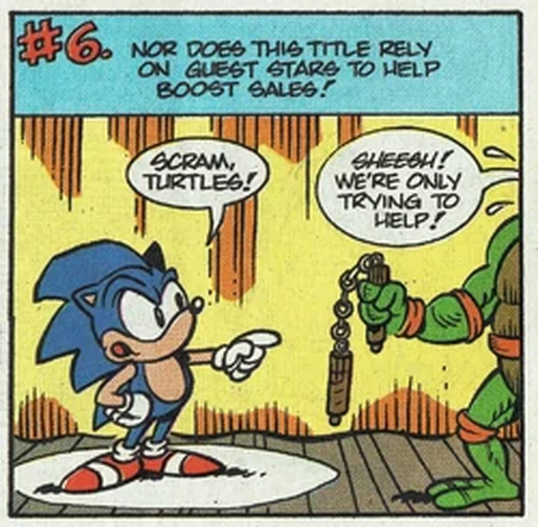 What if there is an actual crossover with Sonic the Hedgehog and ...