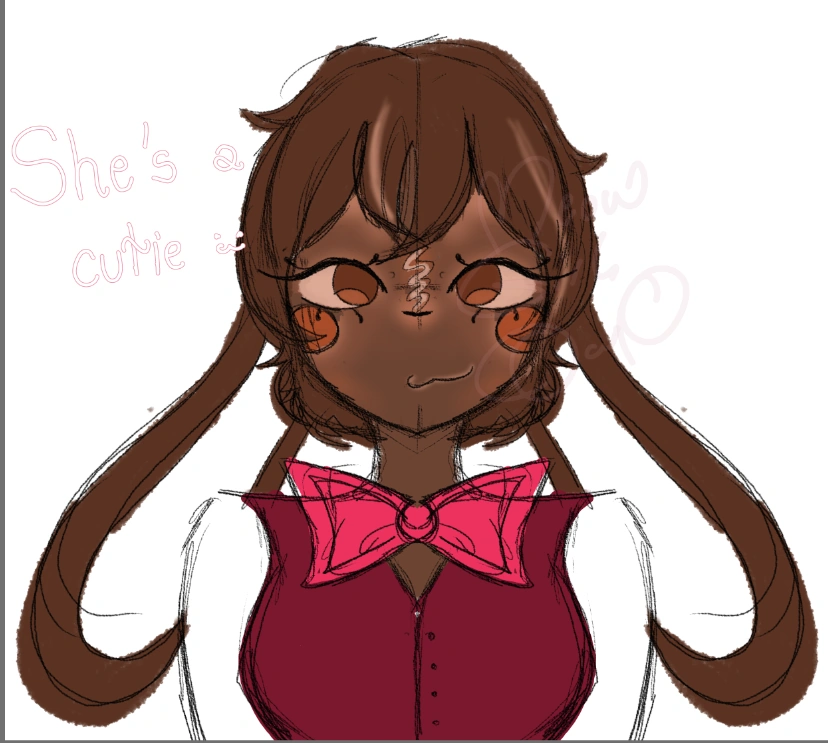 Quick Cocoa human sketch ^^ rate? | Fandom