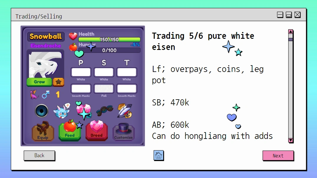 Trading and auctioning stuff! | Fandom